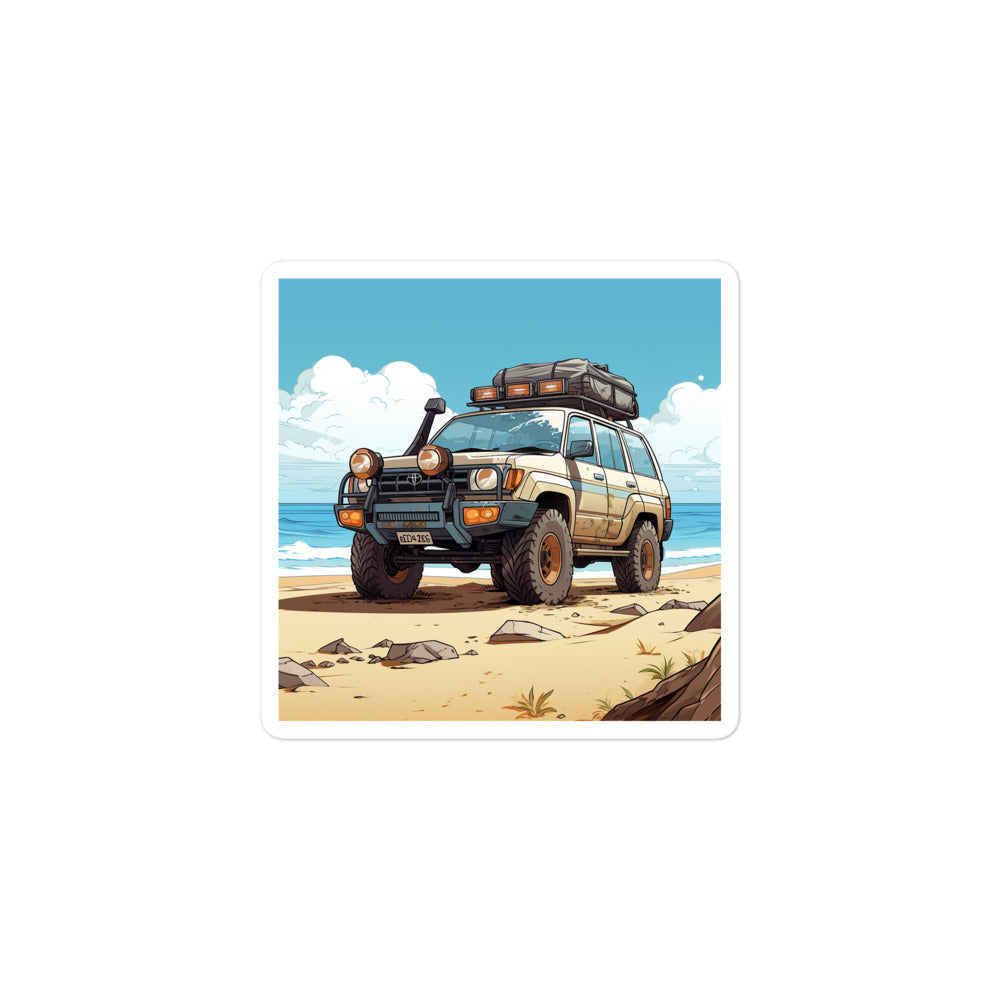 Sandy Sprinter: Overland 4Runner Sticker – Obsidian Design LLC